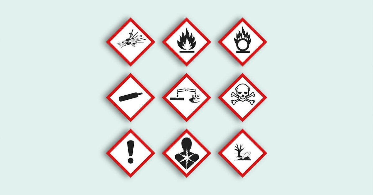 Welke gevarensymbolen of GHS-pictogrammen zijn er?